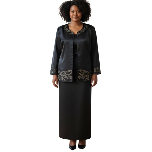 Giovanna | Skirts | Giovanna Signature Skirt Set 26w Black Gold ...